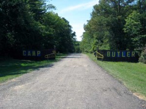 Camp Butler main gate